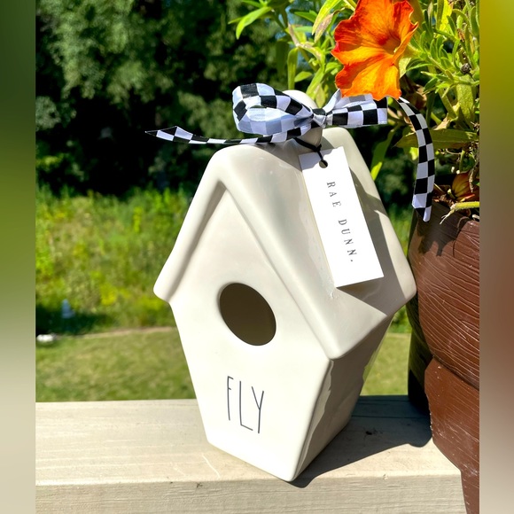 Rae Dunn | Accents | Rae Dunn Fly Ceramic Birdhouse | Poshmark